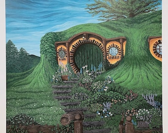 Bag End Painting - Etsy