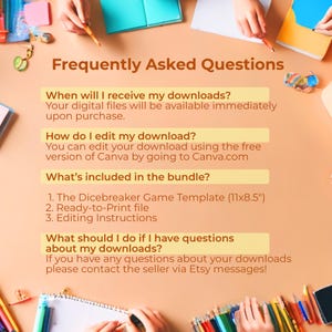 Dicebreaker Game Getting to Know You Icebreaker Questions Printable ...