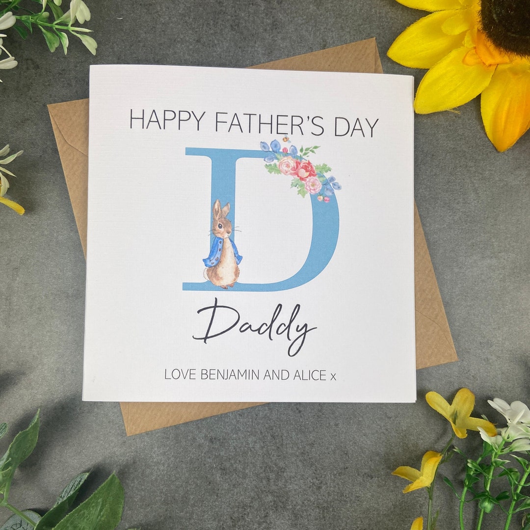 Father's Day Personalised Card Card for Daddy Card for - Etsy UK