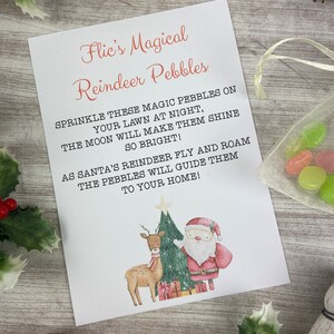 Christmas Eve Magic Reindeer Pebbles: Glow in the Dark Rudolph Food - Etsy