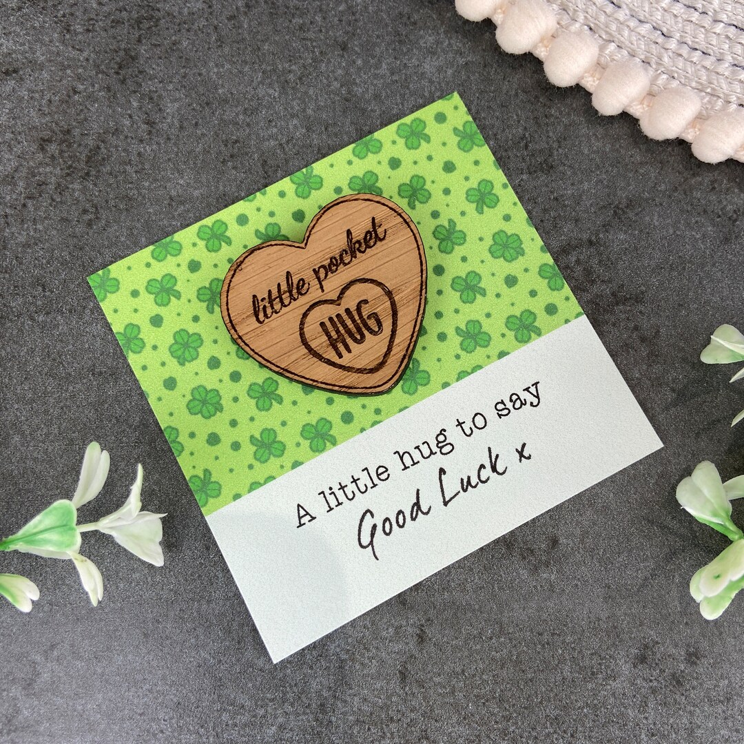 Good Luck Gift, Pocket Hug Token, Little Pocket Hug, Send A Hug, Pick ...