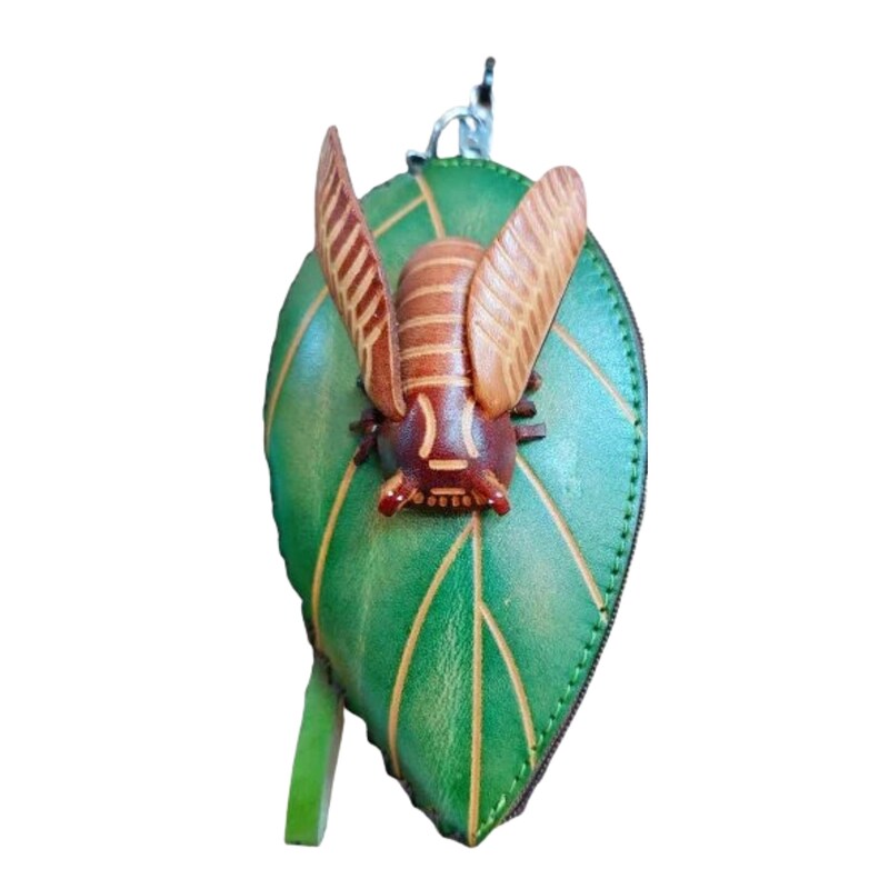 Leather Leaf Purse - Etsy