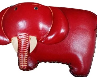 Coin Purse Elephant - Etsy