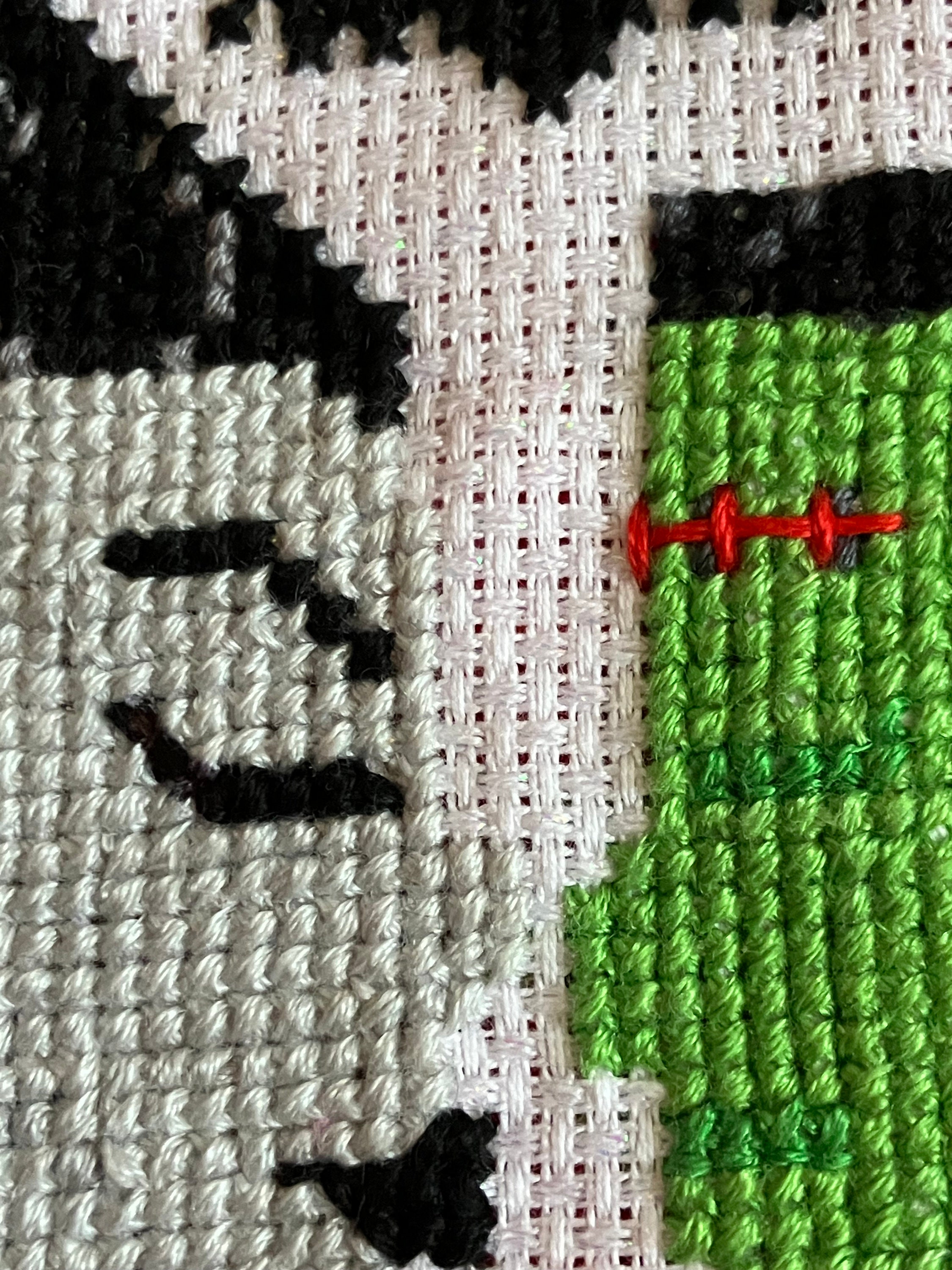 Frankenstein Love Cross Stitch Pattern - Halloween Cross Stitch - Bride ...