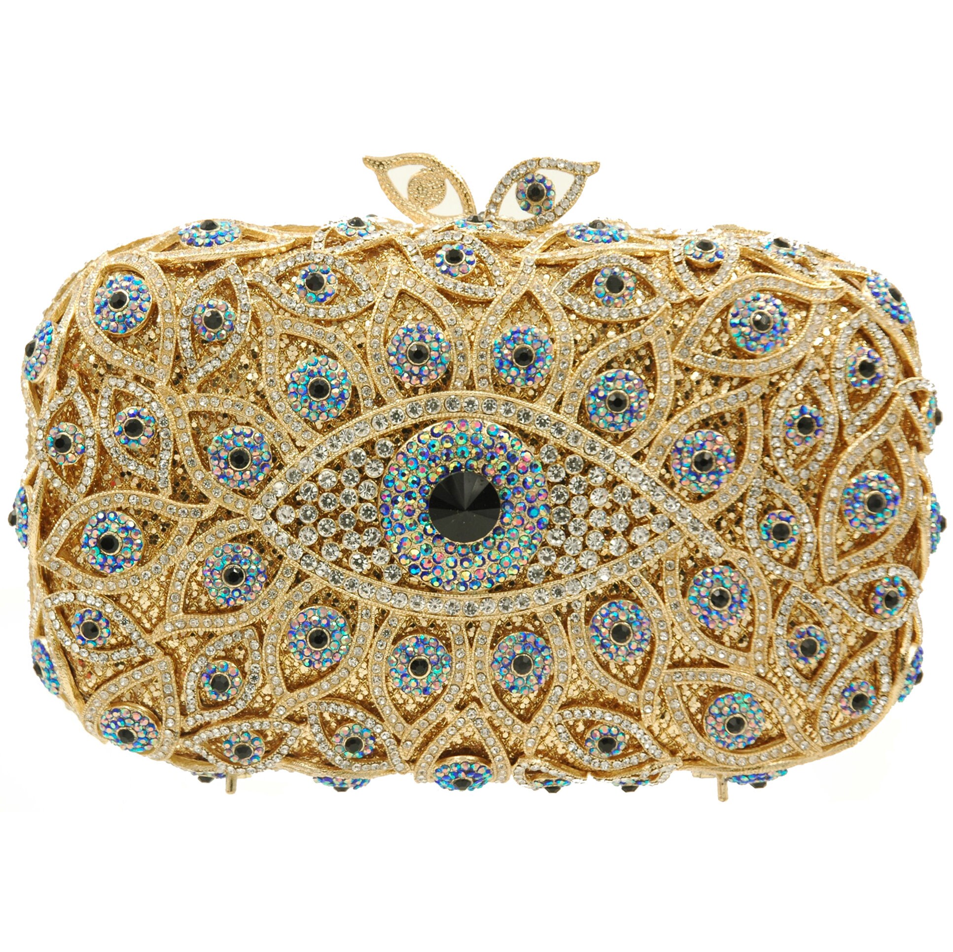 Evil Eye Luxury Evening Bag Crystal Purse Clutch Evening Party - Etsy
