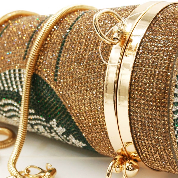 Rhinestone Handbag - Etsy