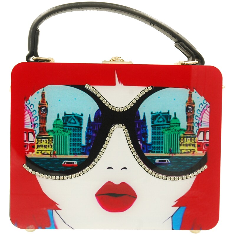 Novelty Designer Acrylic Shoulder Bag for Women Purse and - Etsy