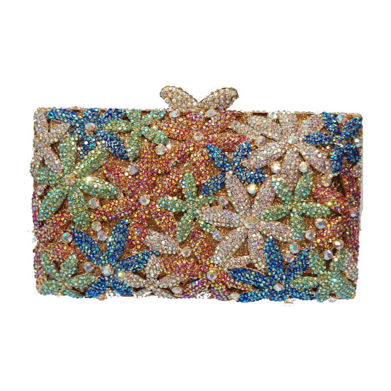 Luxury Evening Bag Crystal Purse Clutch Evening Party Purse - Etsy