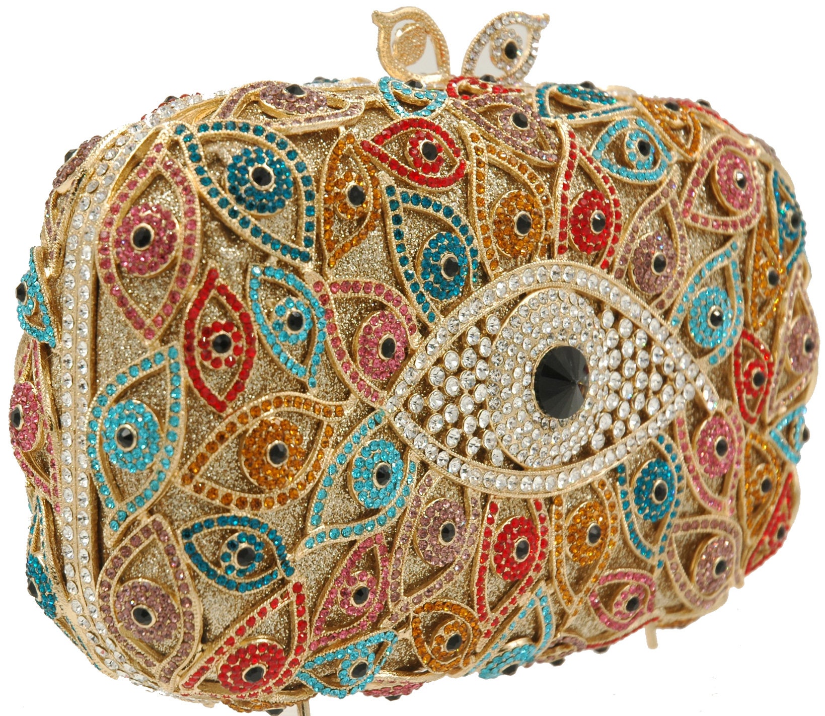 Evil Eye Luxury Evening Bag Crystal Purse Clutch Evening Party - Etsy