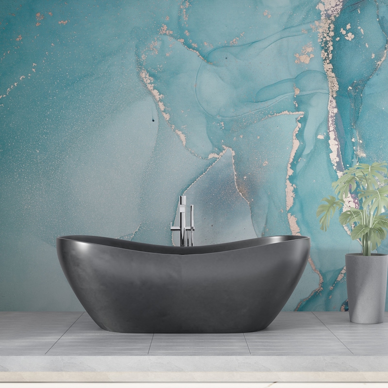 Turquoise Wallpaper - Etsy