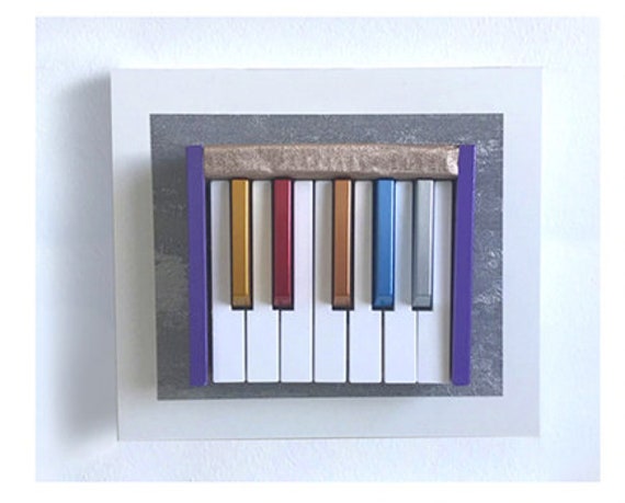 Piano Keys Wall Art - Etsy