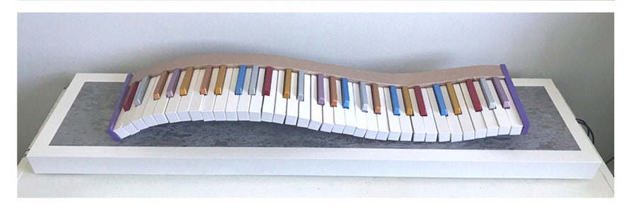 Piano Keys Wall Art - Etsy