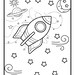 Space Coloring Pages - Etsy
