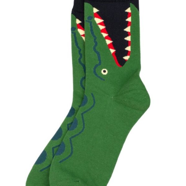 Crocodile Socks - Etsy
