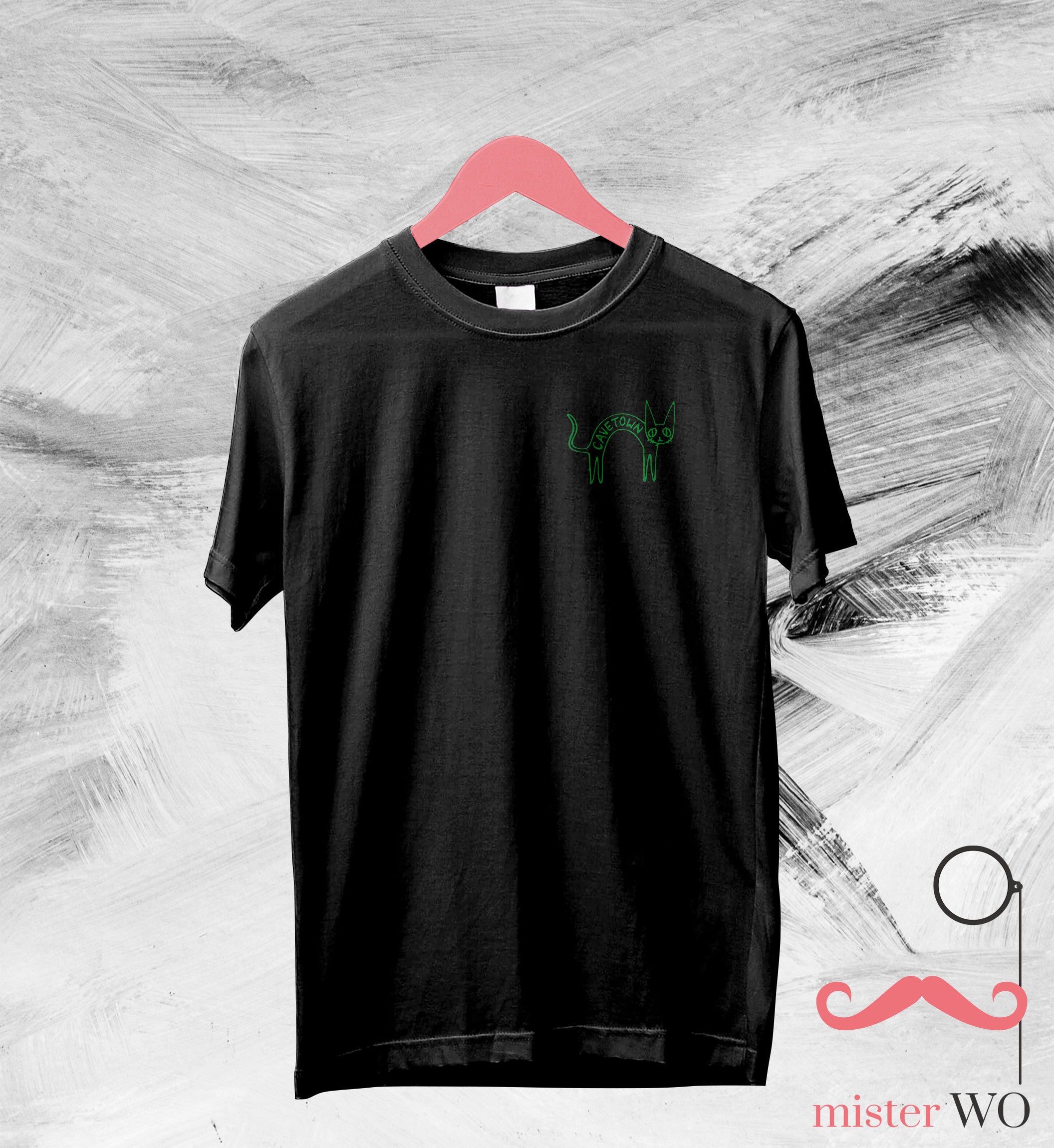 Cavetown Cat Logo Pocket Print T-shirt - Cavetown Shirt sold by ...