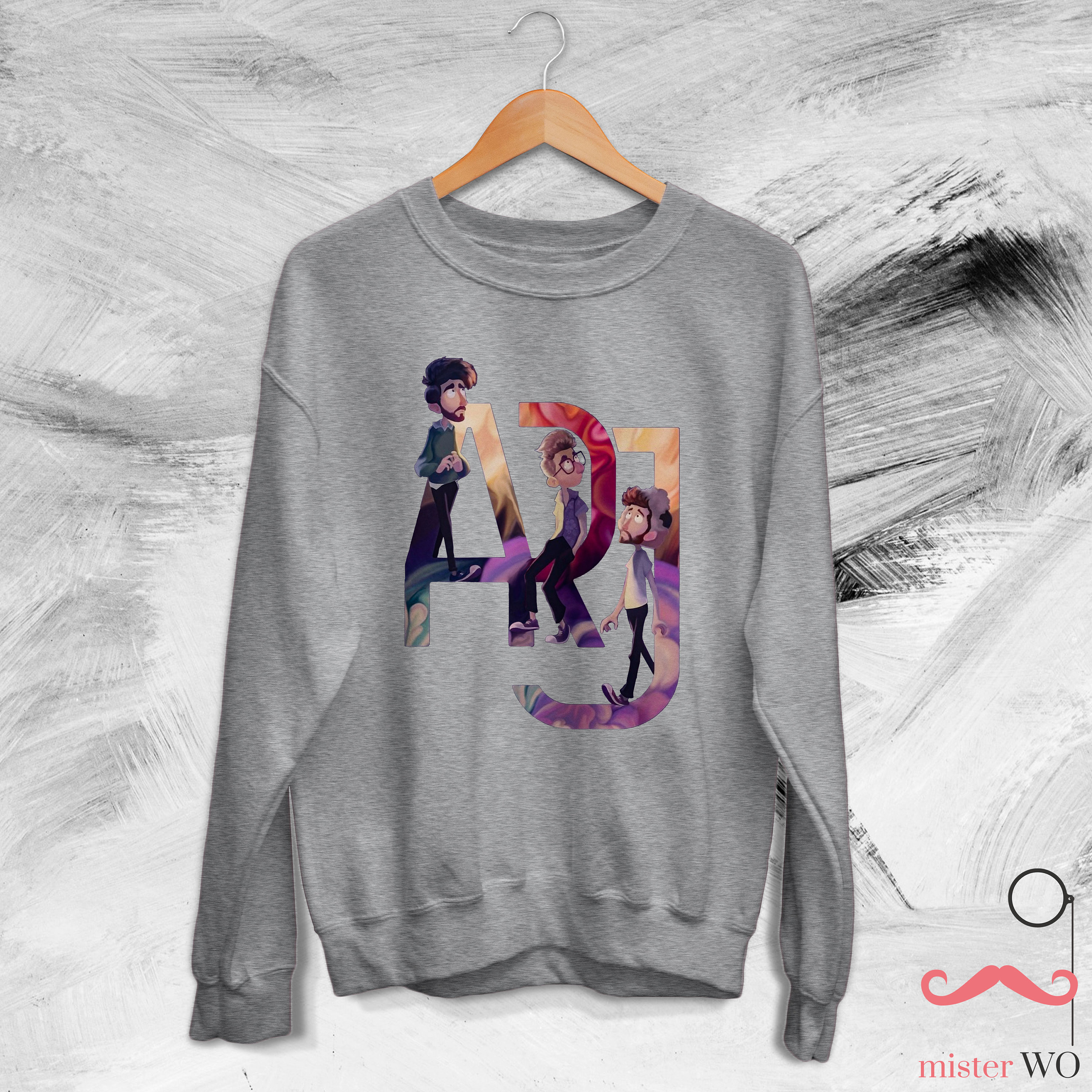 AJR Band Cartoon Logo Sweatshirt - AJR Band sold by Gaurav Deshpande ...
