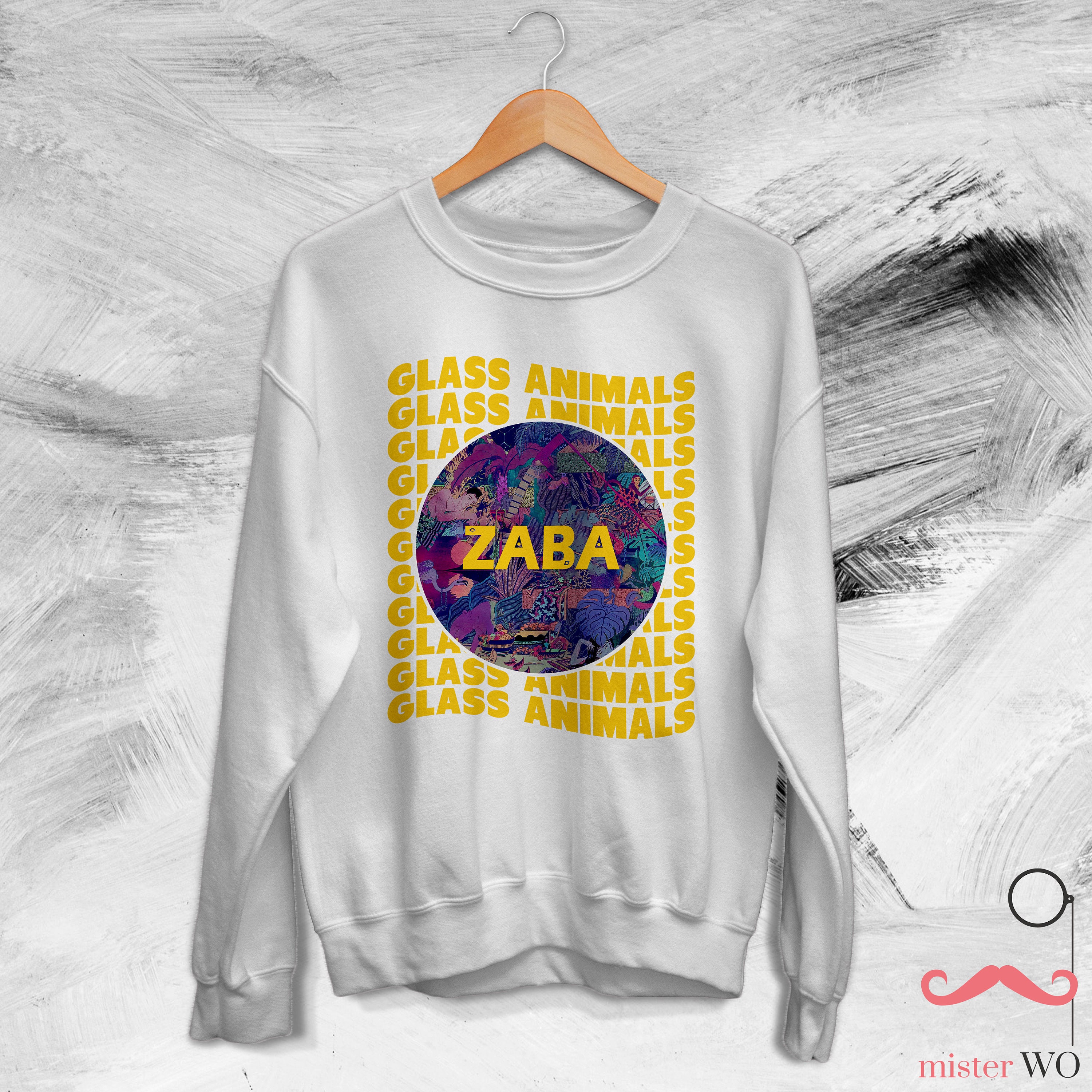 Glass Animals ZABA Album Sweatshirt - Glass Animals sold by FareeElahi ...