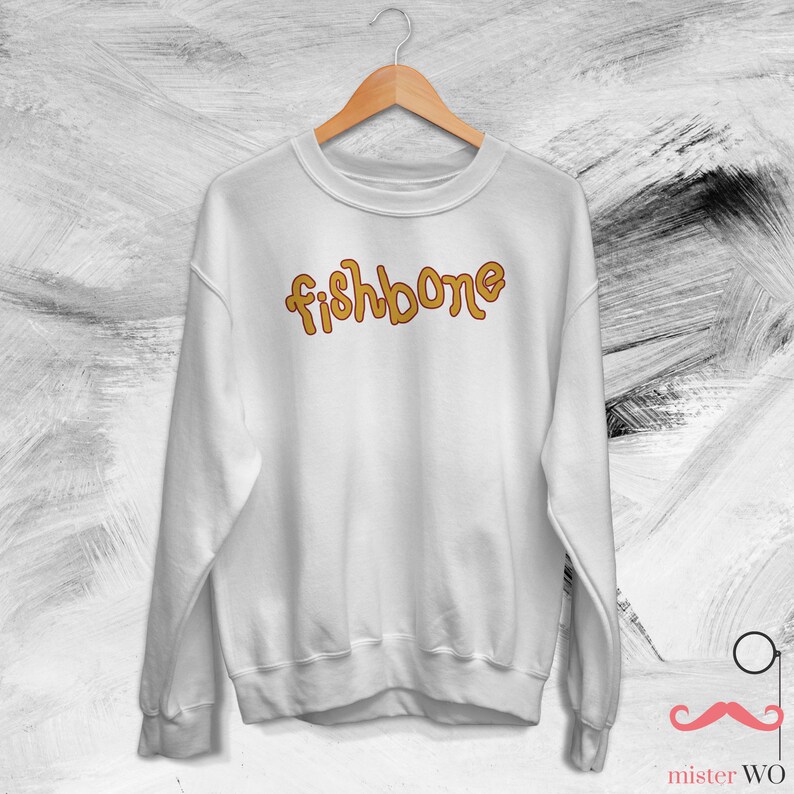 Vintage Fishbone Sweatshirt Fish.bone Shirt Vintage 80's - Etsy