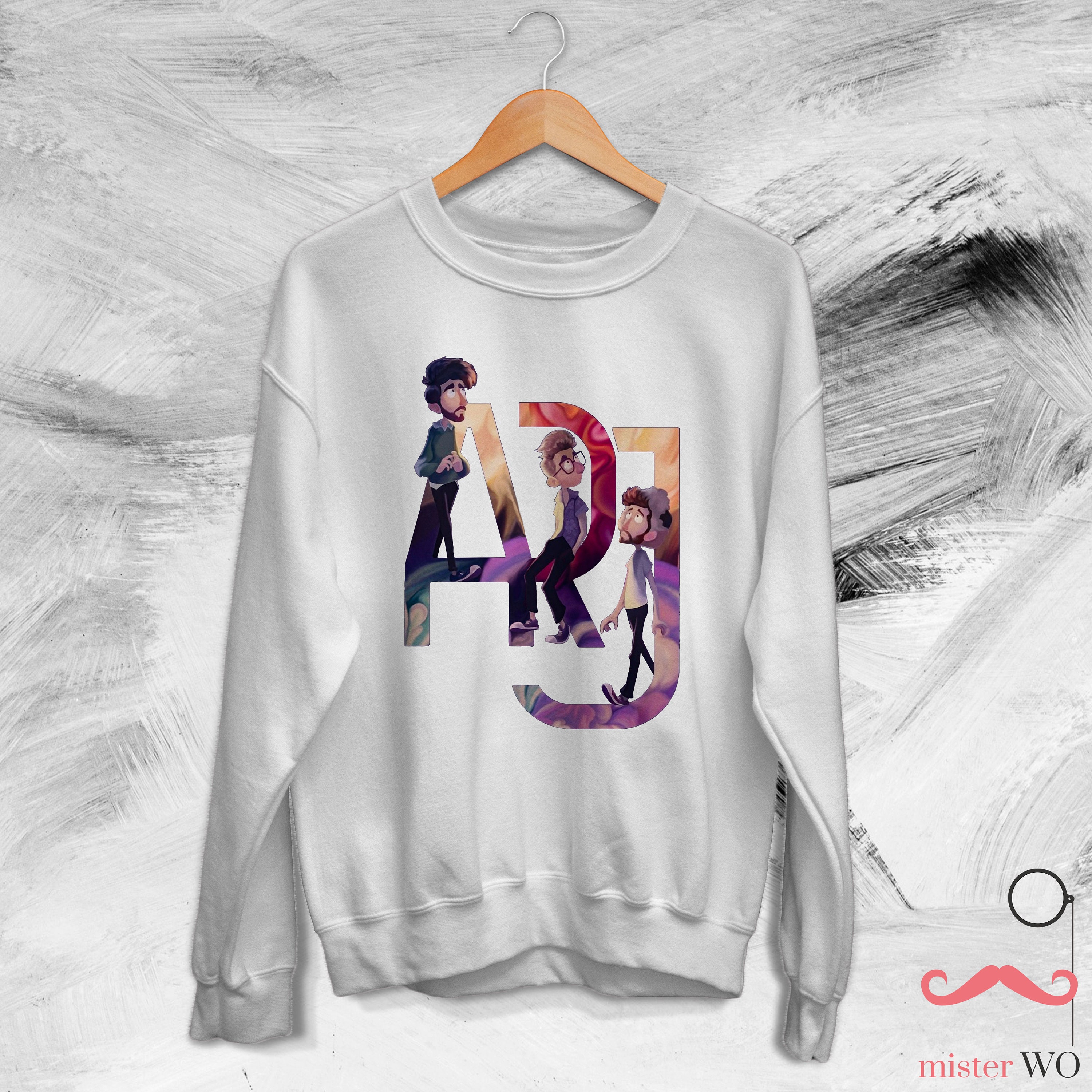AJR Band Cartoon Logo Sweatshirt - AJR Band sold by Gaurav Deshpande ...