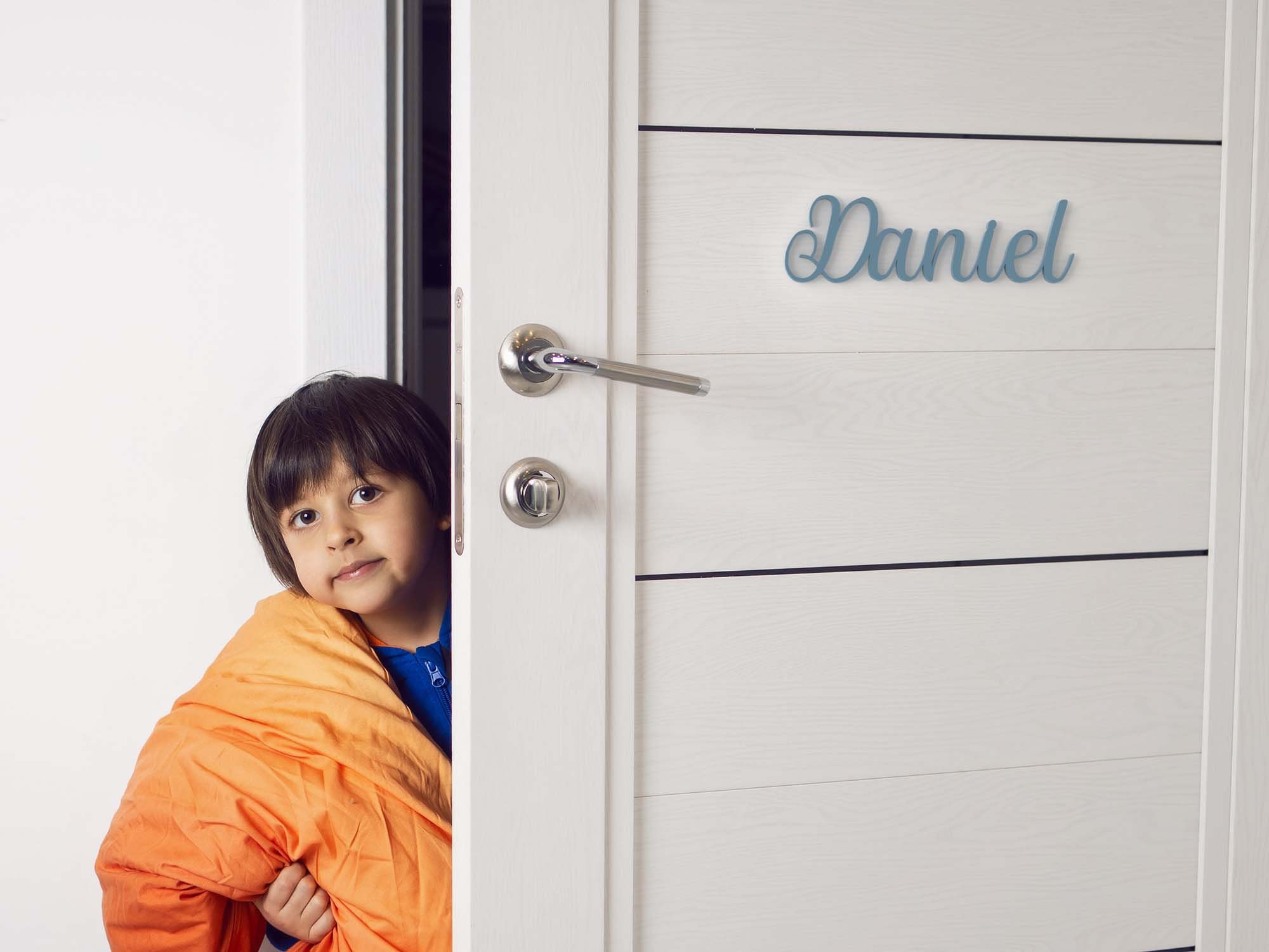 Door Sign Personalized Children's Room Door Name Sign Wall | Etsy