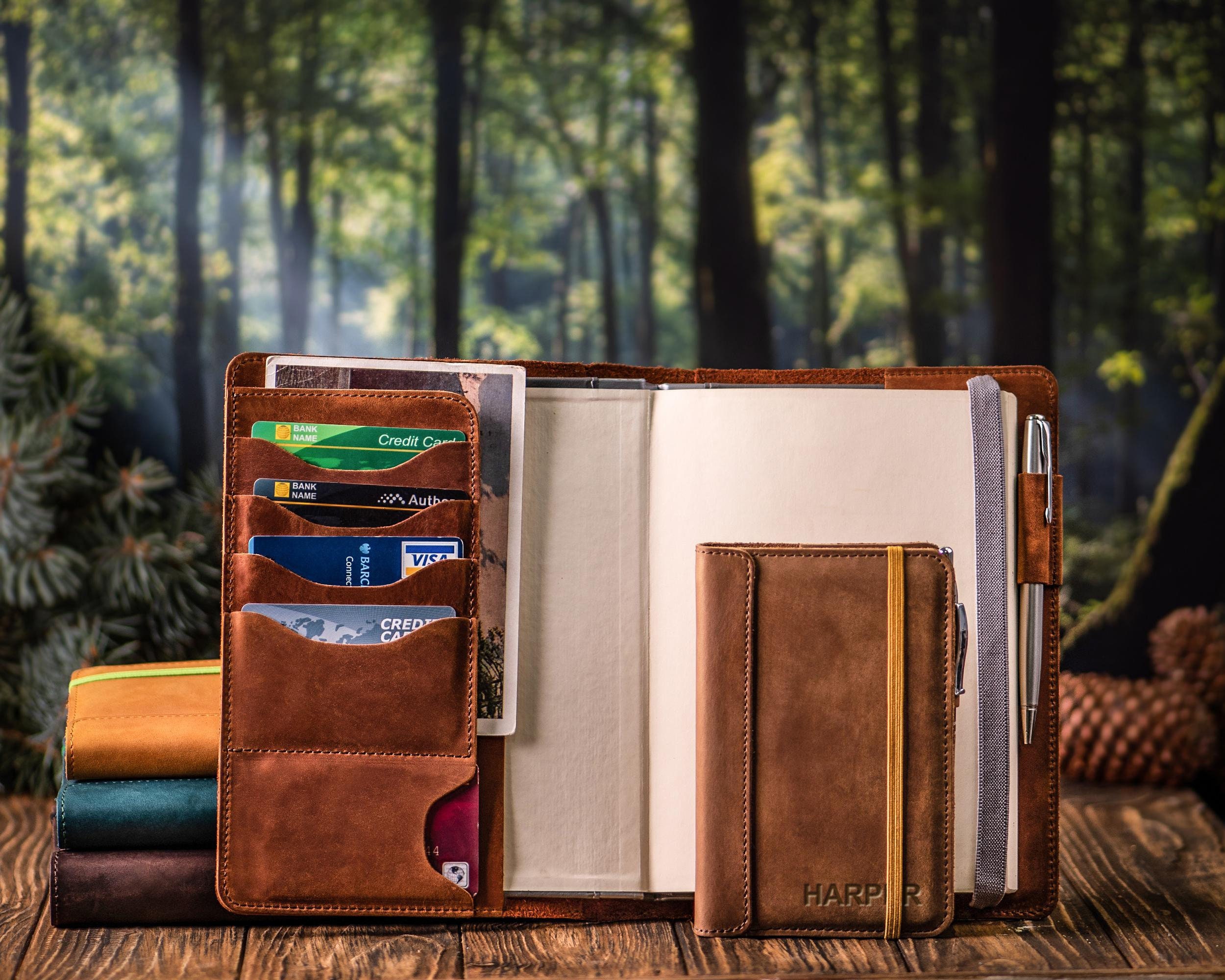 Personalized Leather Journal Cover Engraved Leather Journal - Etsy