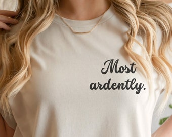 Most Ardently Quote - Etsy