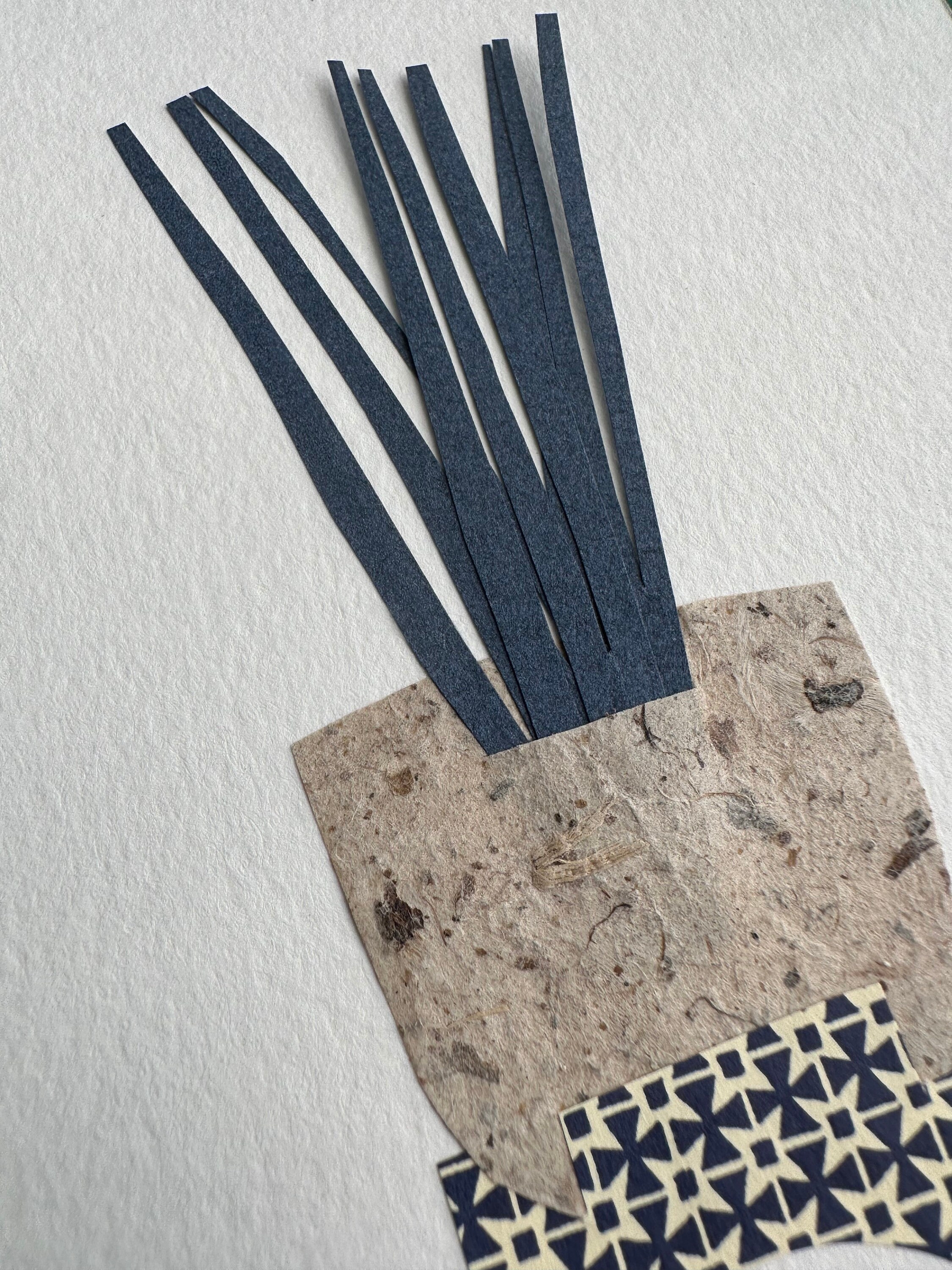 Japanese Paper Collage / Chiyogami / Washi / Cut Paper / - Etsy