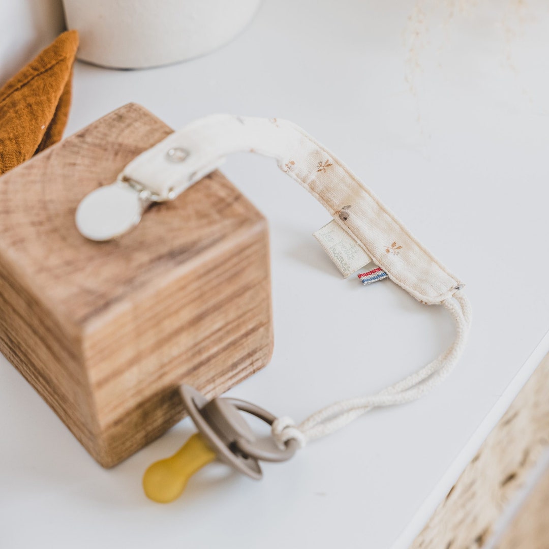 Personalized Pacifier Attachment wild Flowers - Etsy