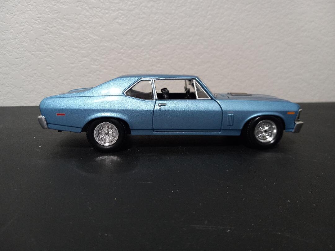 1970 Chevrolet Nova SS 1:24 Scale Diecast Model Car - Etsy