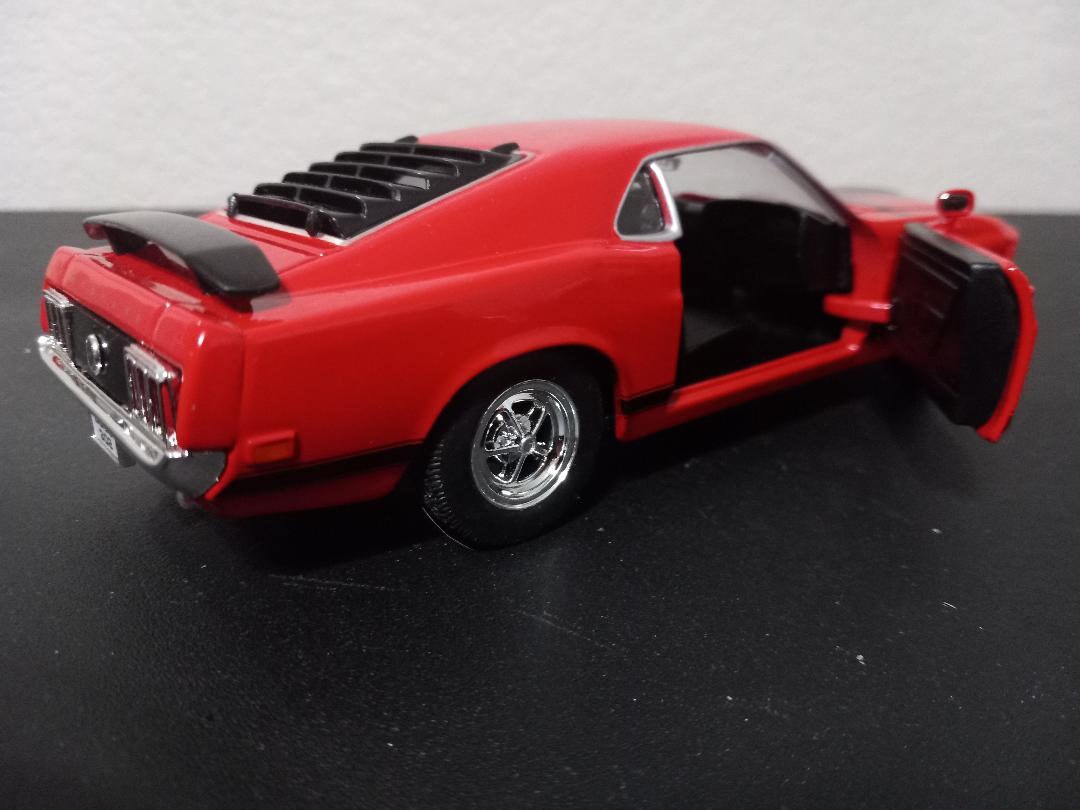 1970 Ford Mustang Boss 302 Diecast Model Car 1:24 Scale - Etsy