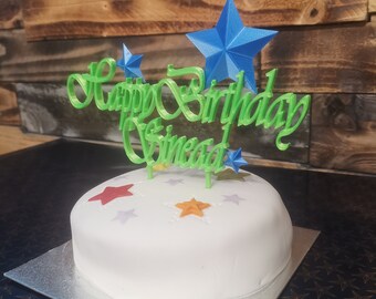 3d Printed Cake Topper | Etsy UK