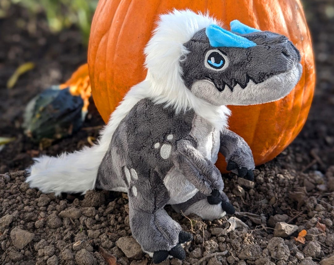 Yuri the Yutyrannus - Dinosaur Plush Toy - Etsy