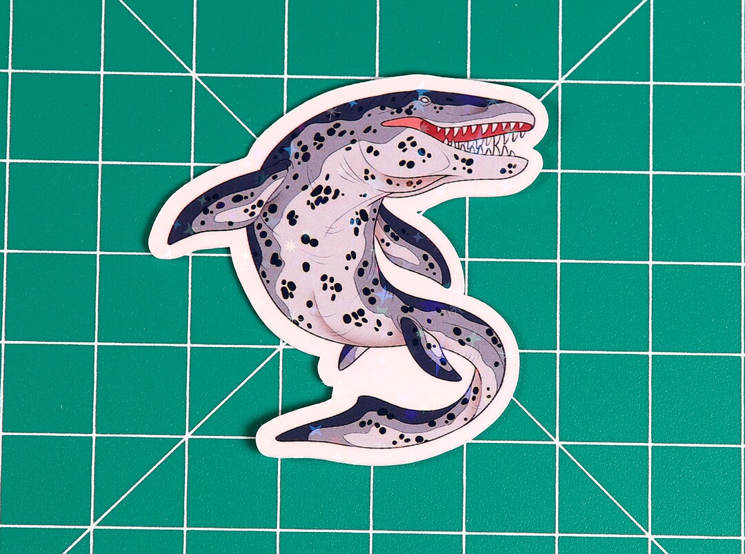Mosasaurus I Dinosaur Sticker I Vinyl Sticker - Etsy