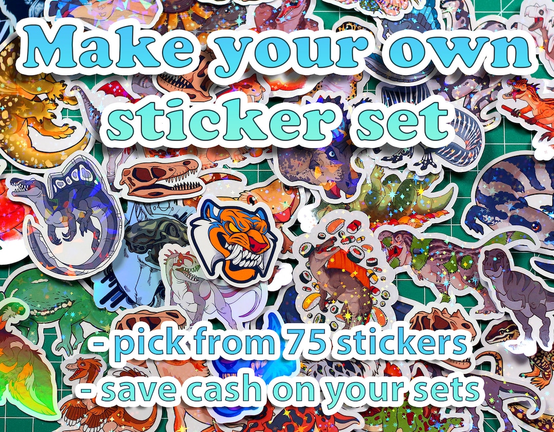 Make Your Own Sticker Set - Etsy