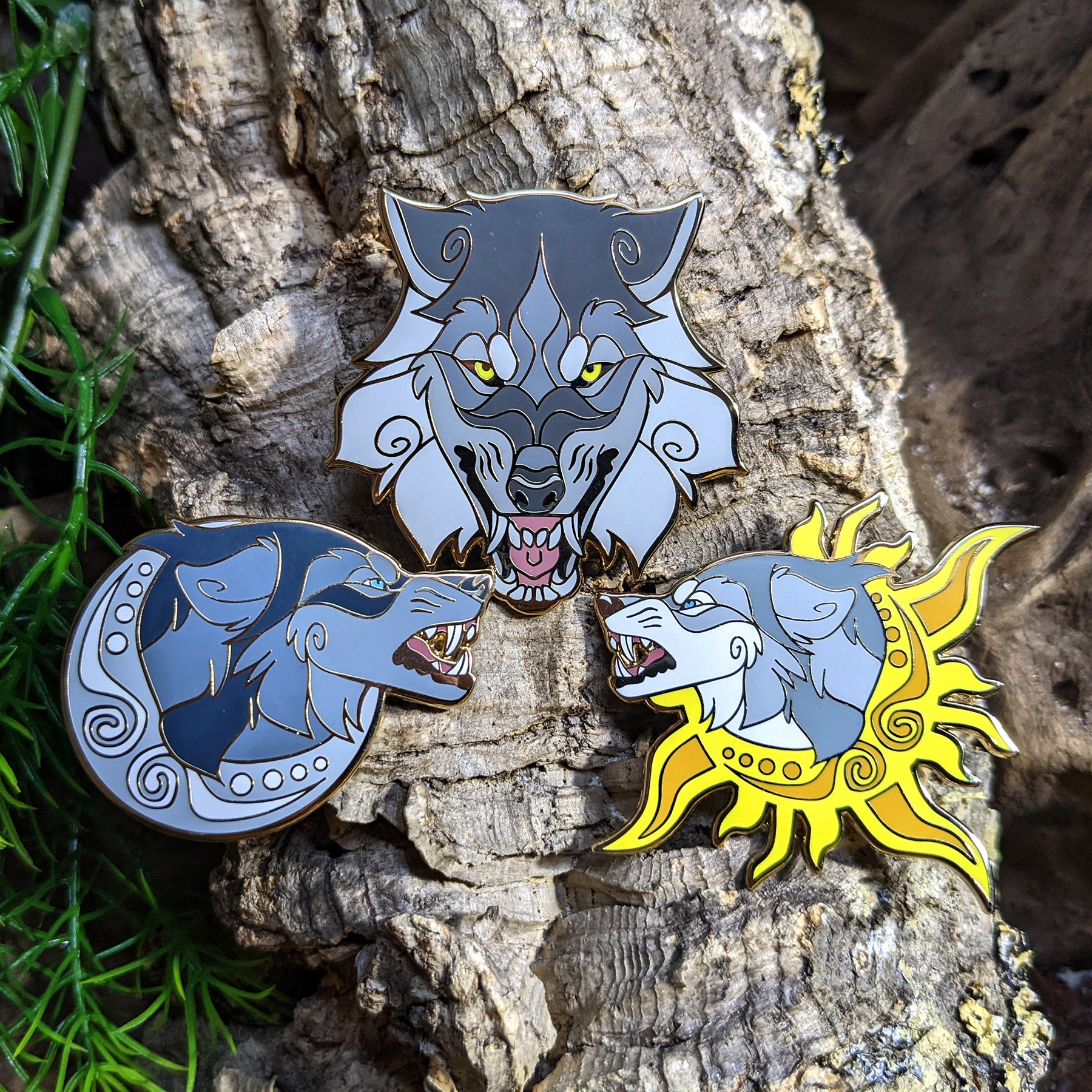 Skoll Hati And Fenrir