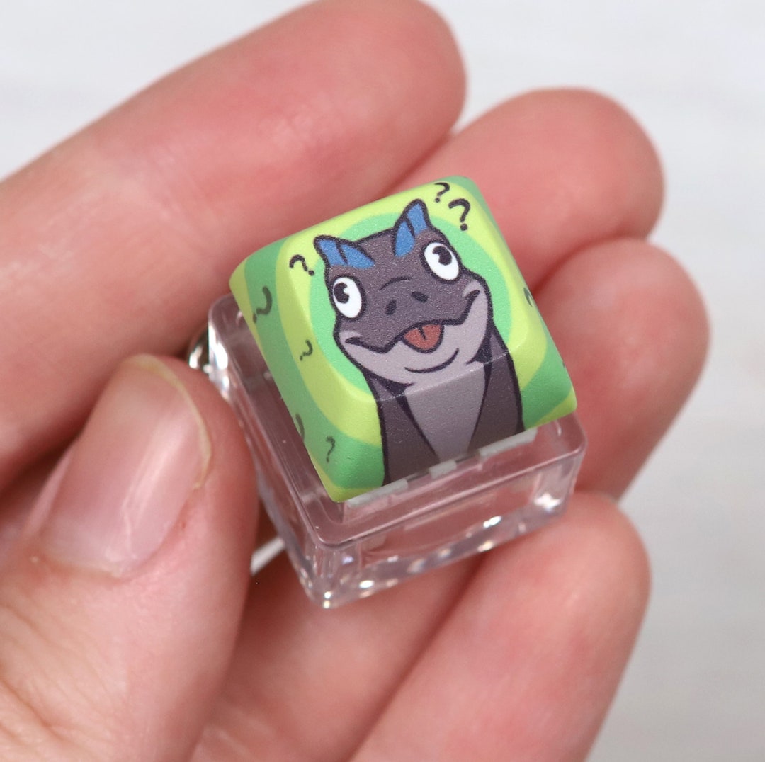 Clicky Keychain Derpy Dinosaur Fidget Toy Soothing Toy - Etsy