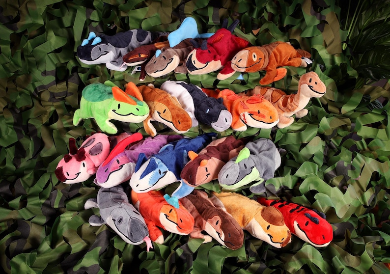 Triceratops - Pocketsaurus - Beanie Plush - Artist Made - Unique ...