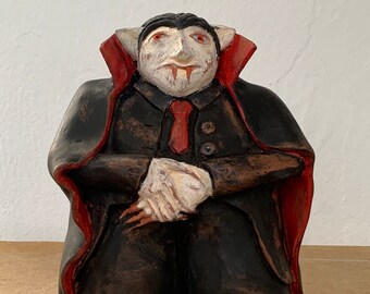 Gothic Clay Figure - Etsy