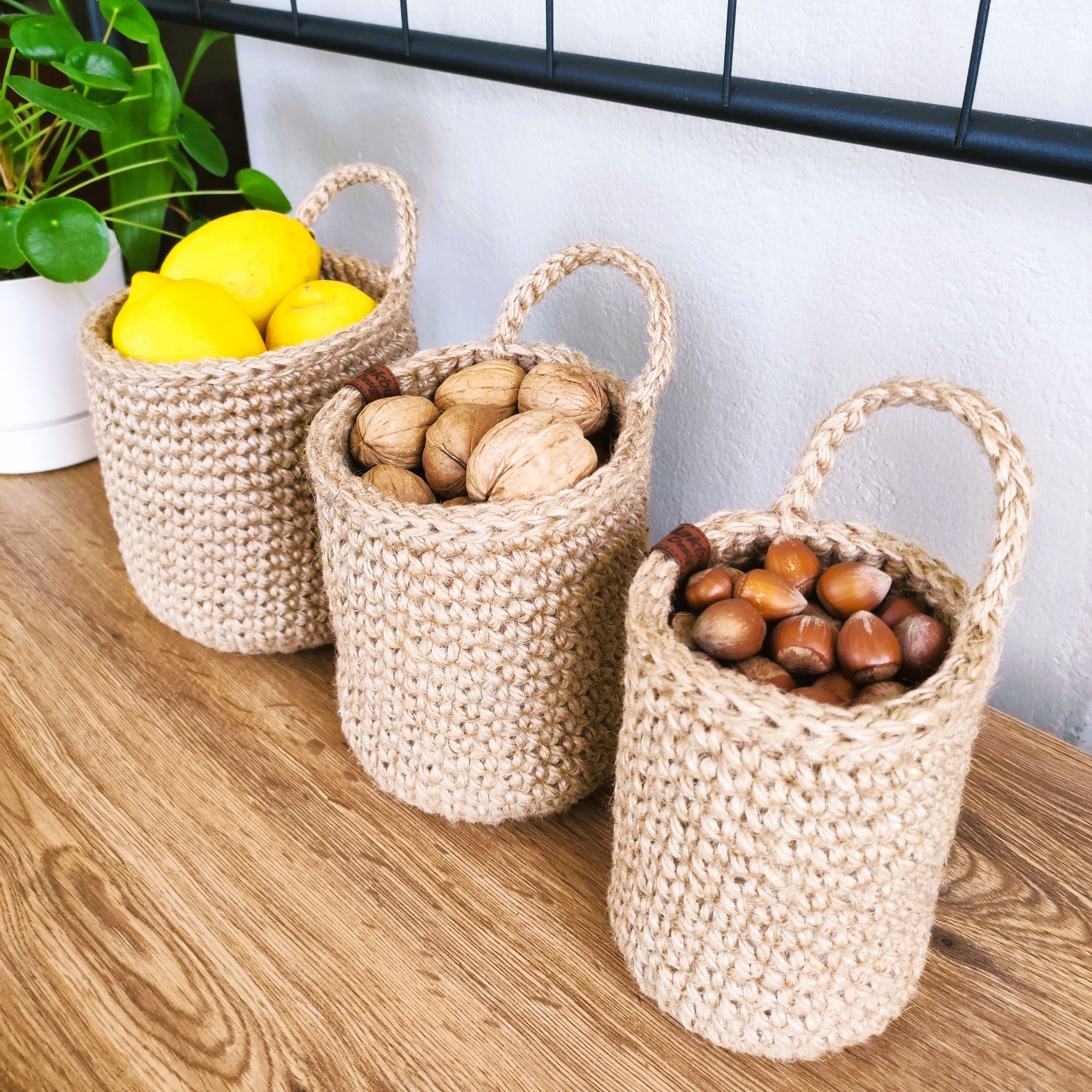 10 Inch Woven Wall Basket, African Wall Basket Set, Hanging Wall Basket ...