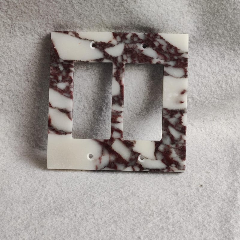 Switch Plate Two Gang - Etsy