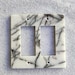 VIOLA Marble Square Coaster-(4 or 6 Pieces) - Etsy