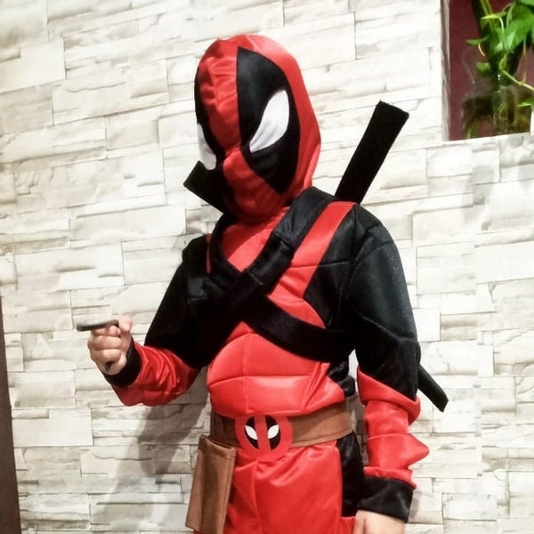 Deadpool Costume - Etsy