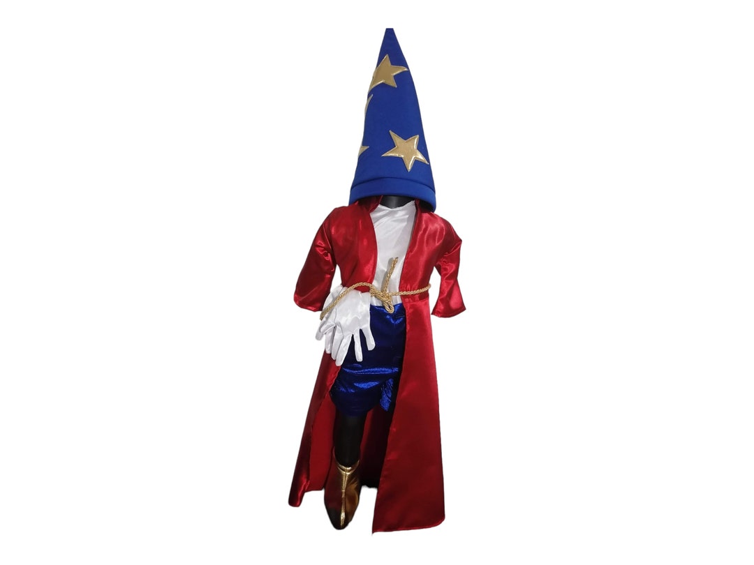 Beautiful Mickey Mouse Wizard Costume, Mickey Wizard Outfit, Mickey ...