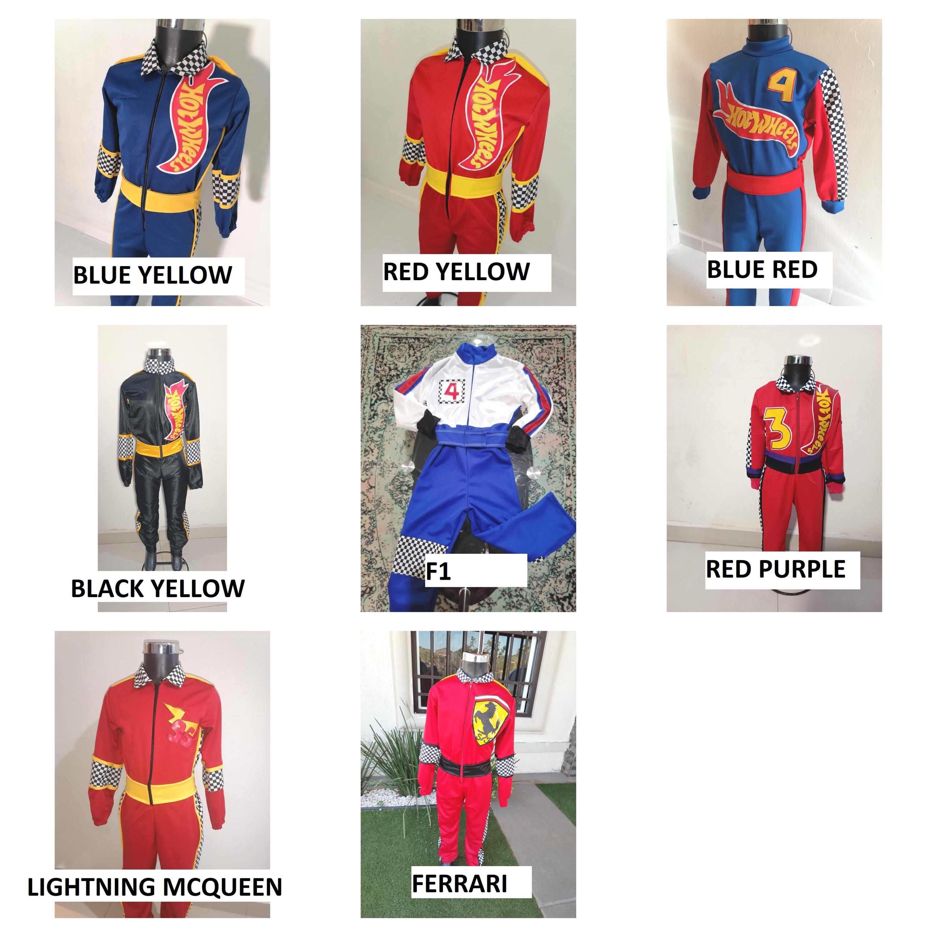 Become a Speed Driver Racing Costume for Kids Inspired by Hot Wheels ...