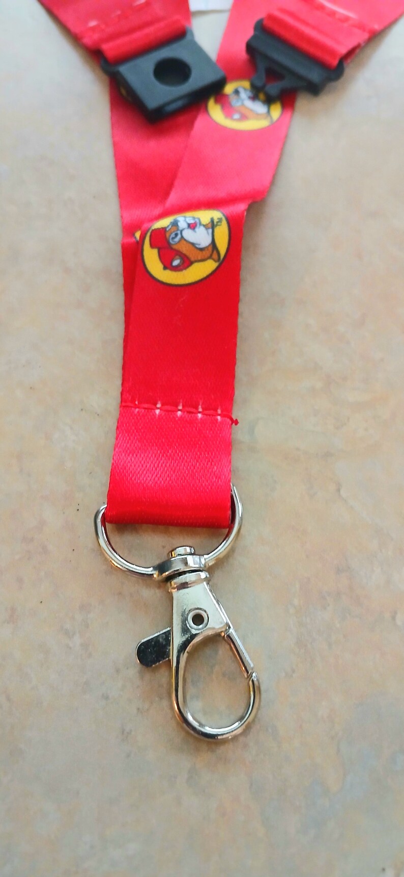 Buc-ee's Red Snap Lanyard - Etsy