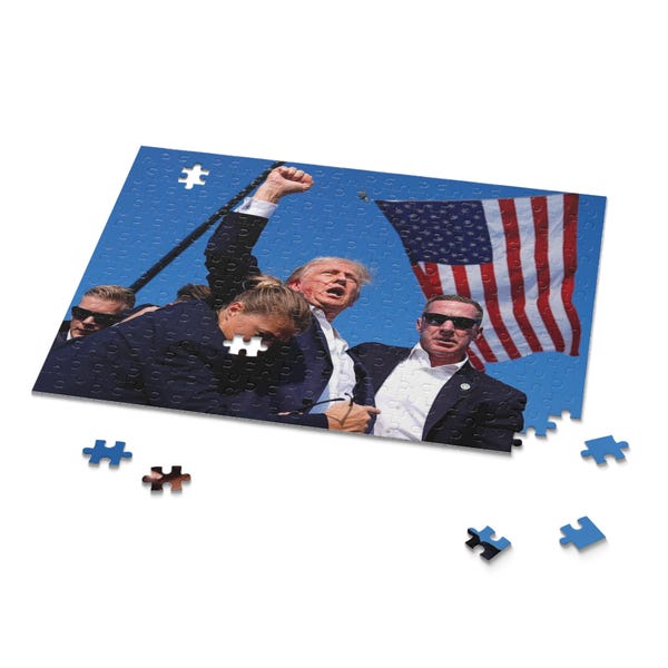 Trump Jigsaw Puzzle - Etsy