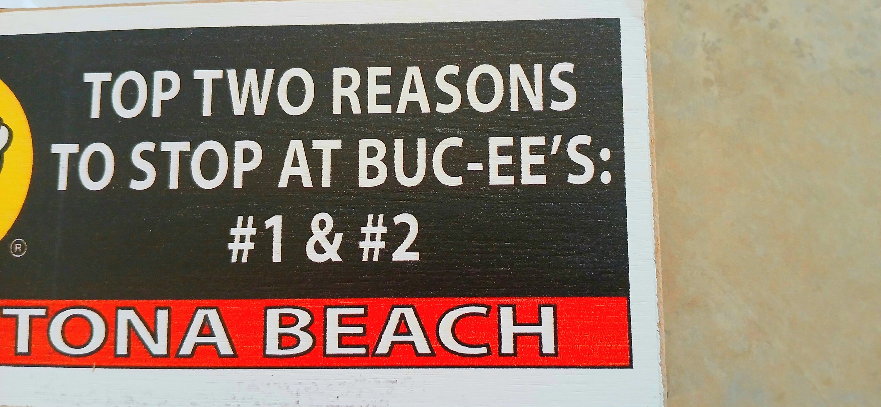 Buc-ee's Billboard 1&2 Daytona Beach Magnet - Etsy