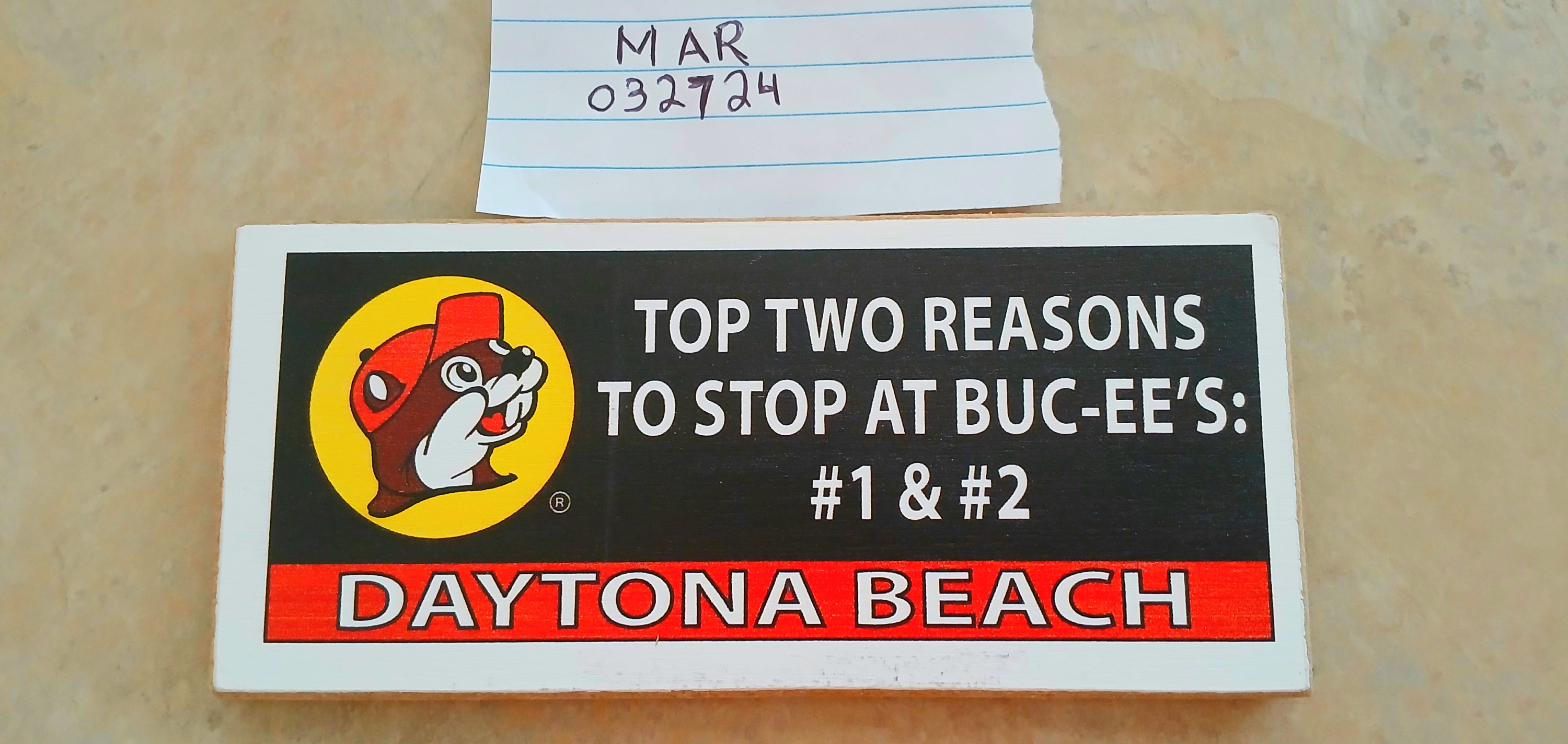 Buc-ee's Billboard 1&2 Daytona Beach Magnet - Etsy
