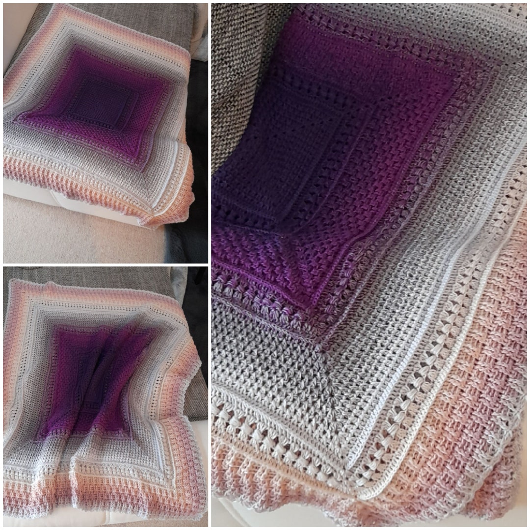 PDF Only in German - Crochet Pattern for the Blanket "schätzchen" - PDF ...