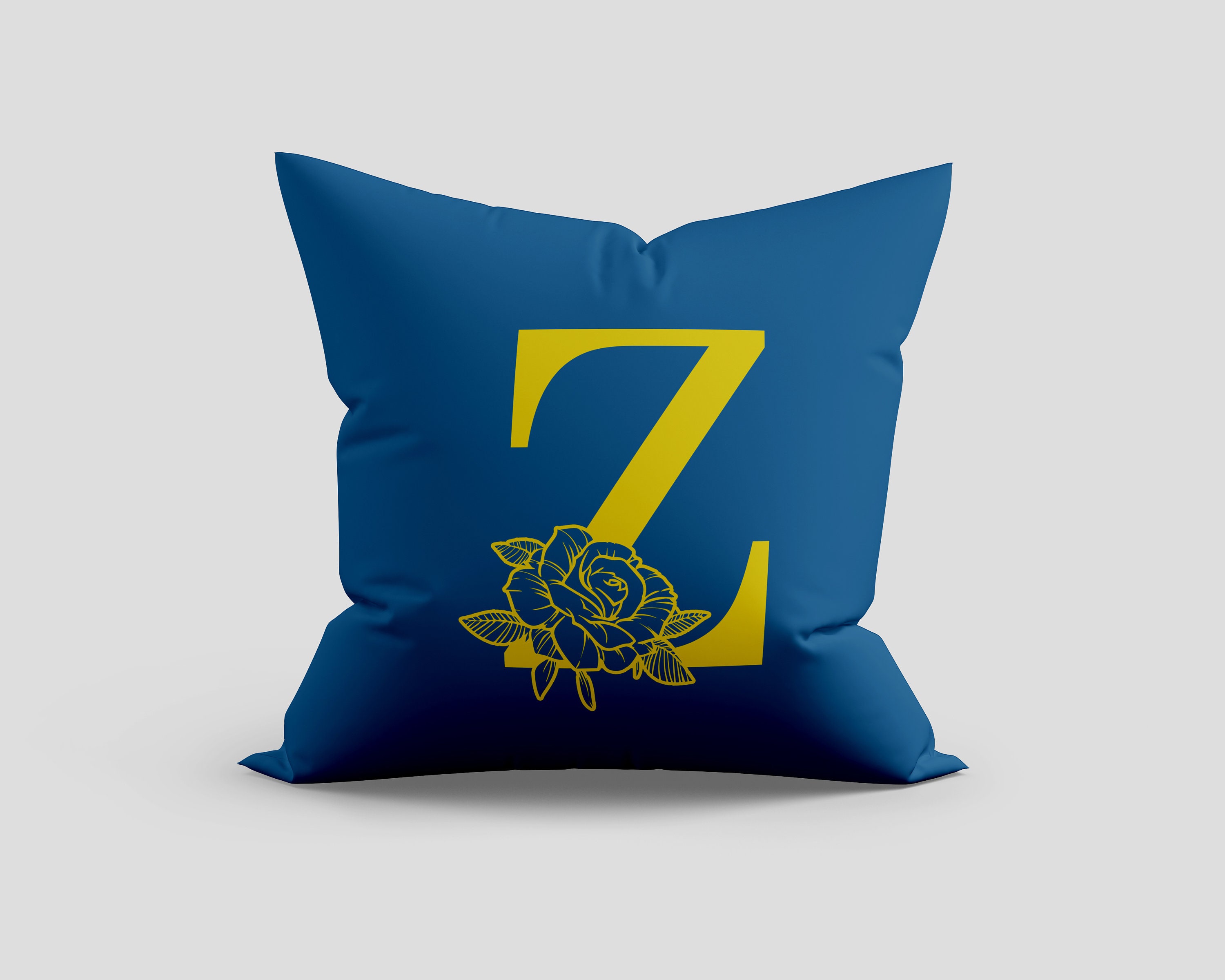 Monogram Flower Alphabet Rose Floral Alphabet SVG Floral Letters SVG ...